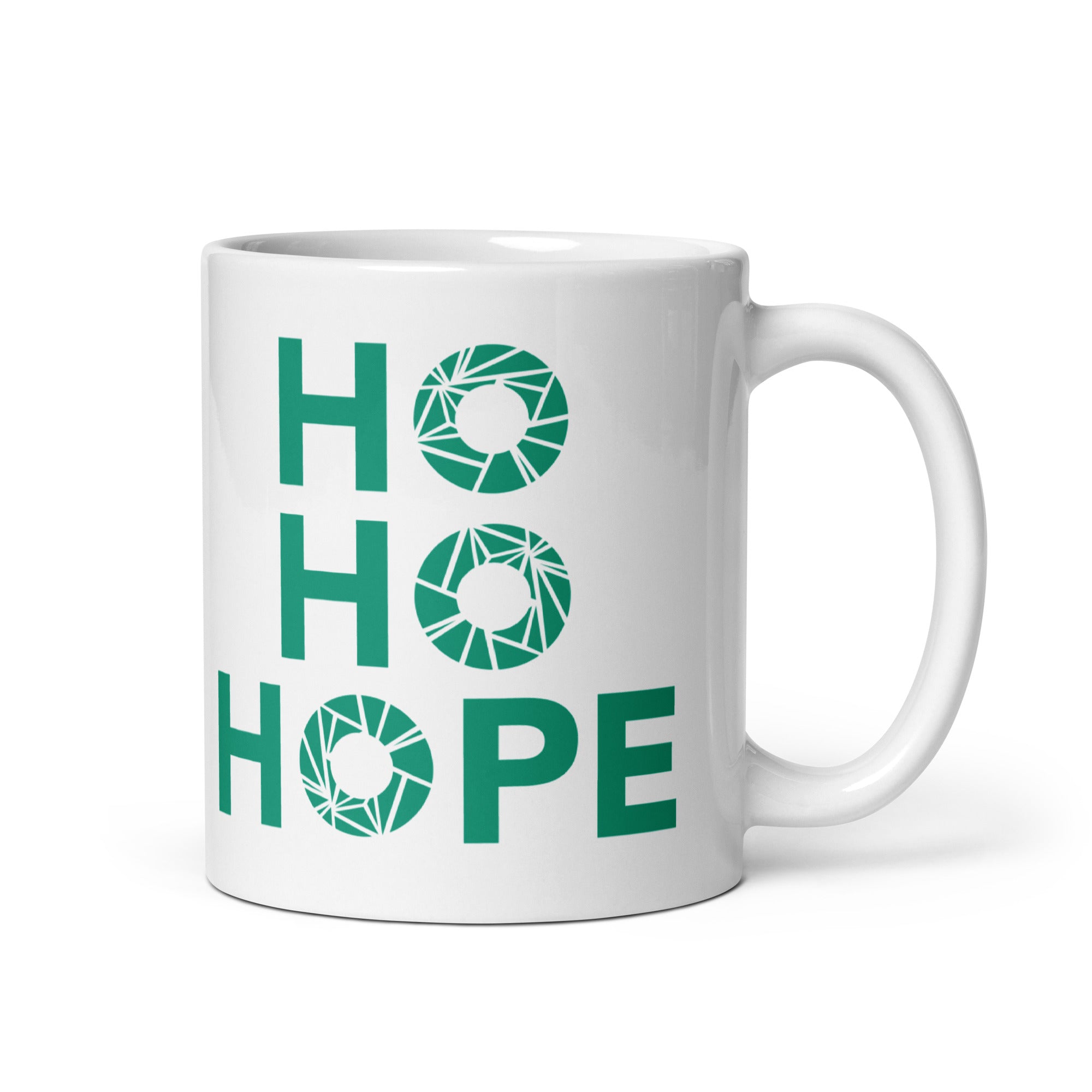 Ho Ho Hope Mug - White – Stroke Foundation